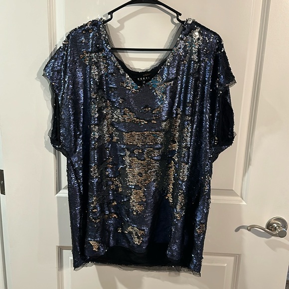 Rebel | Tops | Rebel Wilson X Angels Sequin Top | Poshmark